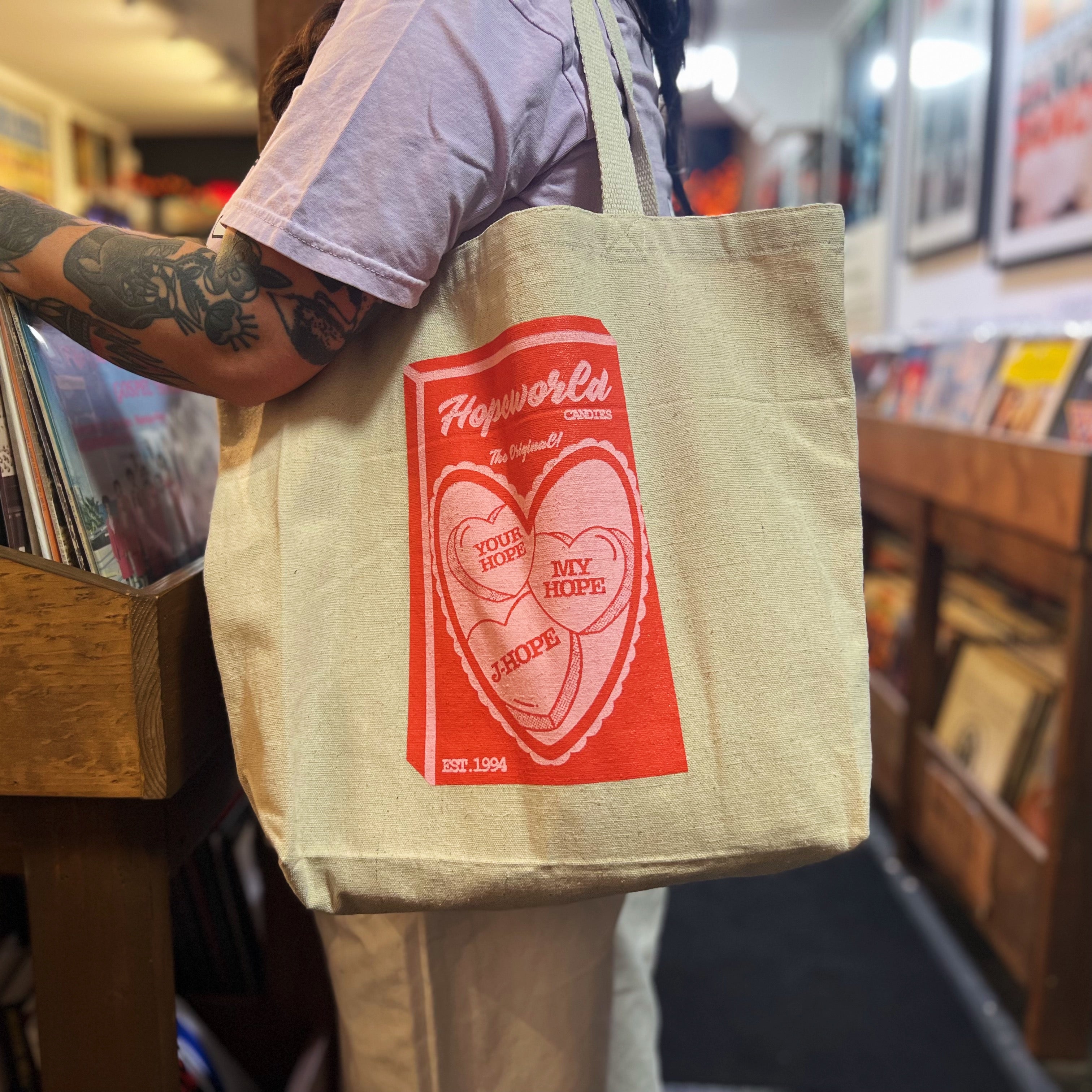 Hope Candies Gusseted Tote – Bangtan Social Club